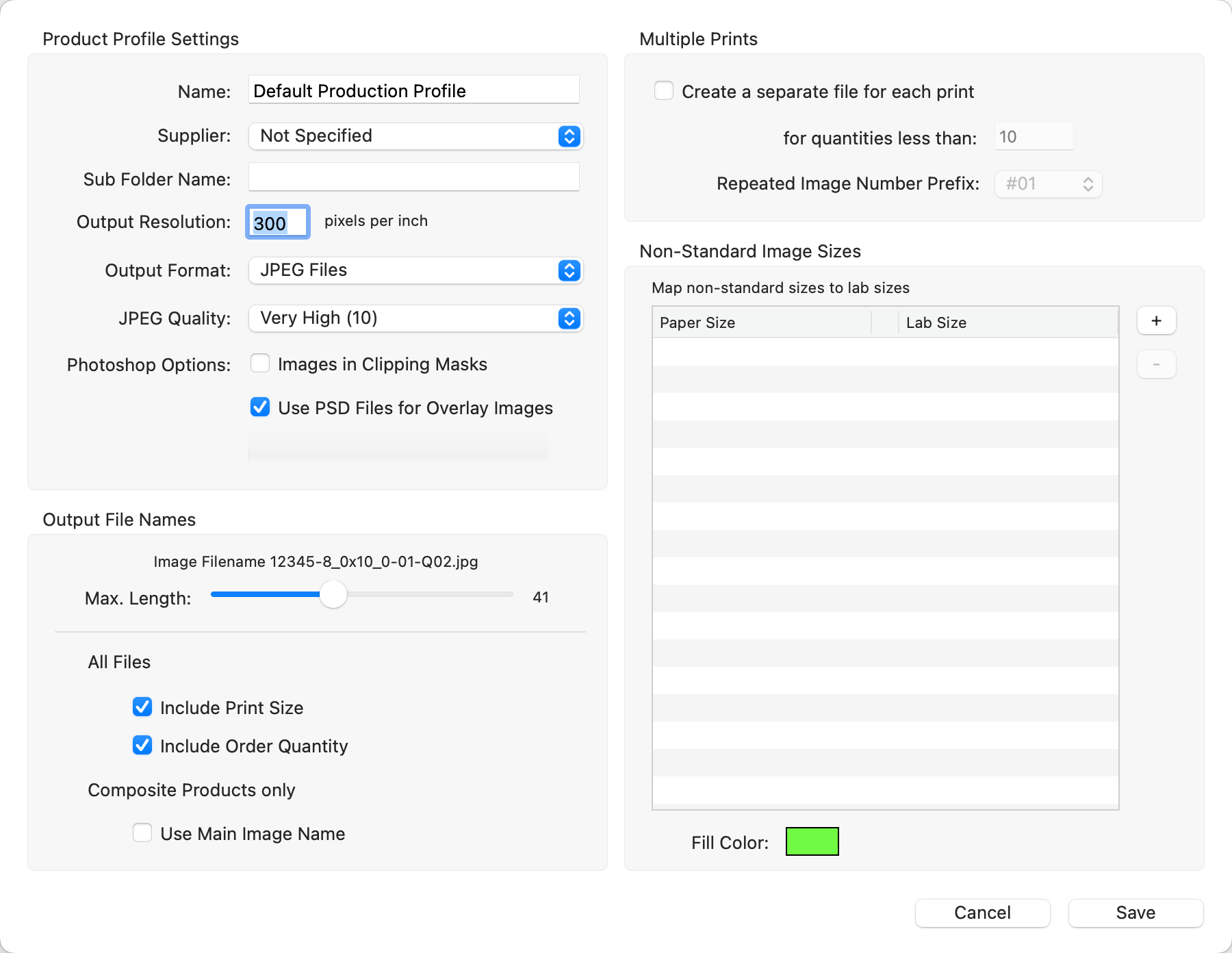 Production Profiles-Production Profiles